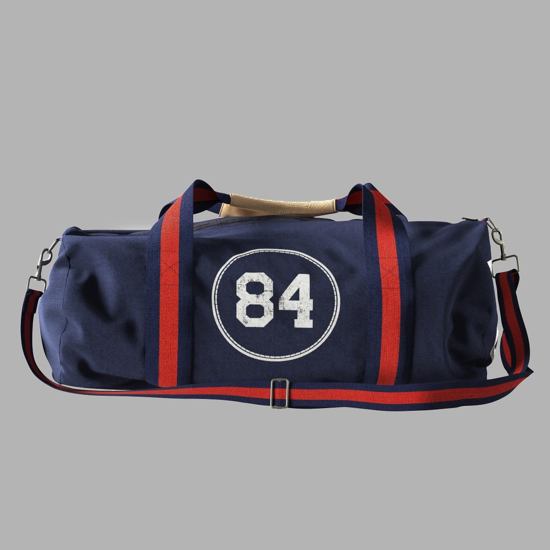 3D Sport Bag Model - TurboSquid 1205179