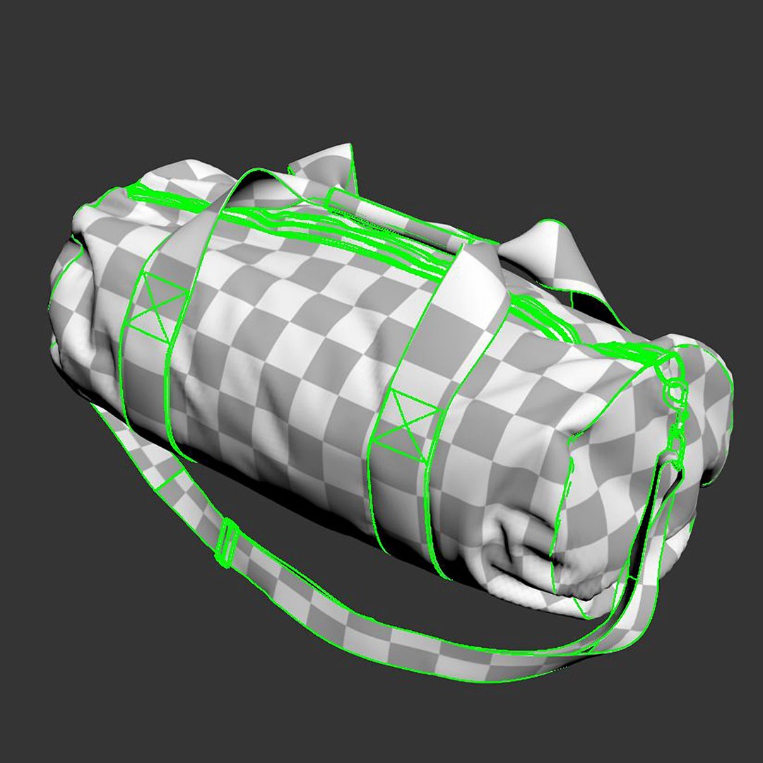 3D Sport Bag Model - TurboSquid 1205179