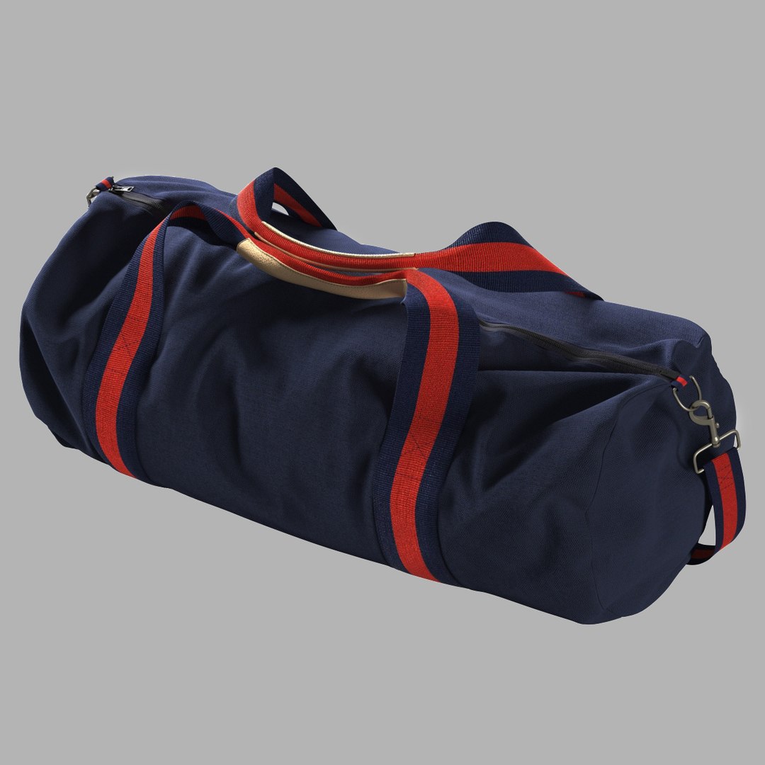 3D Sport Bag Model - TurboSquid 1205179