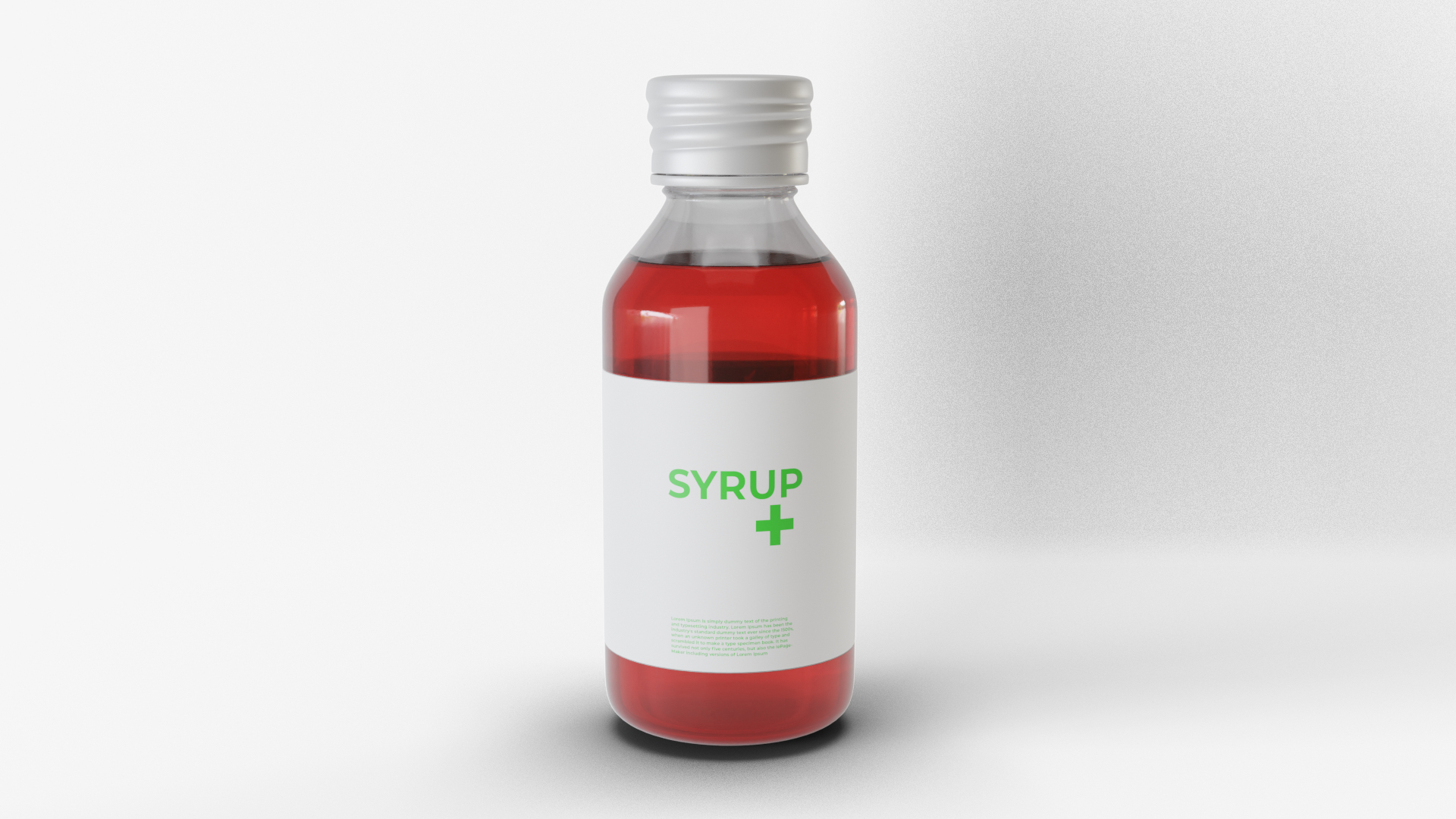 3D Model Syrup Bottle - TurboSquid 1652254