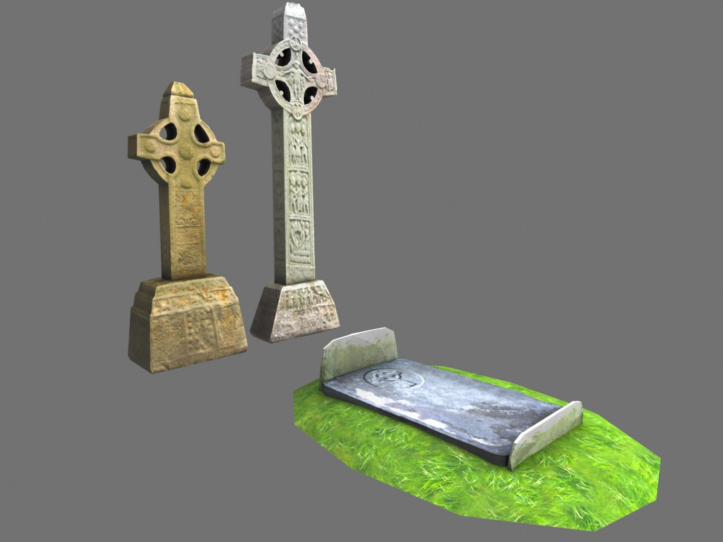 Churches Towers Crosses 3d Obj