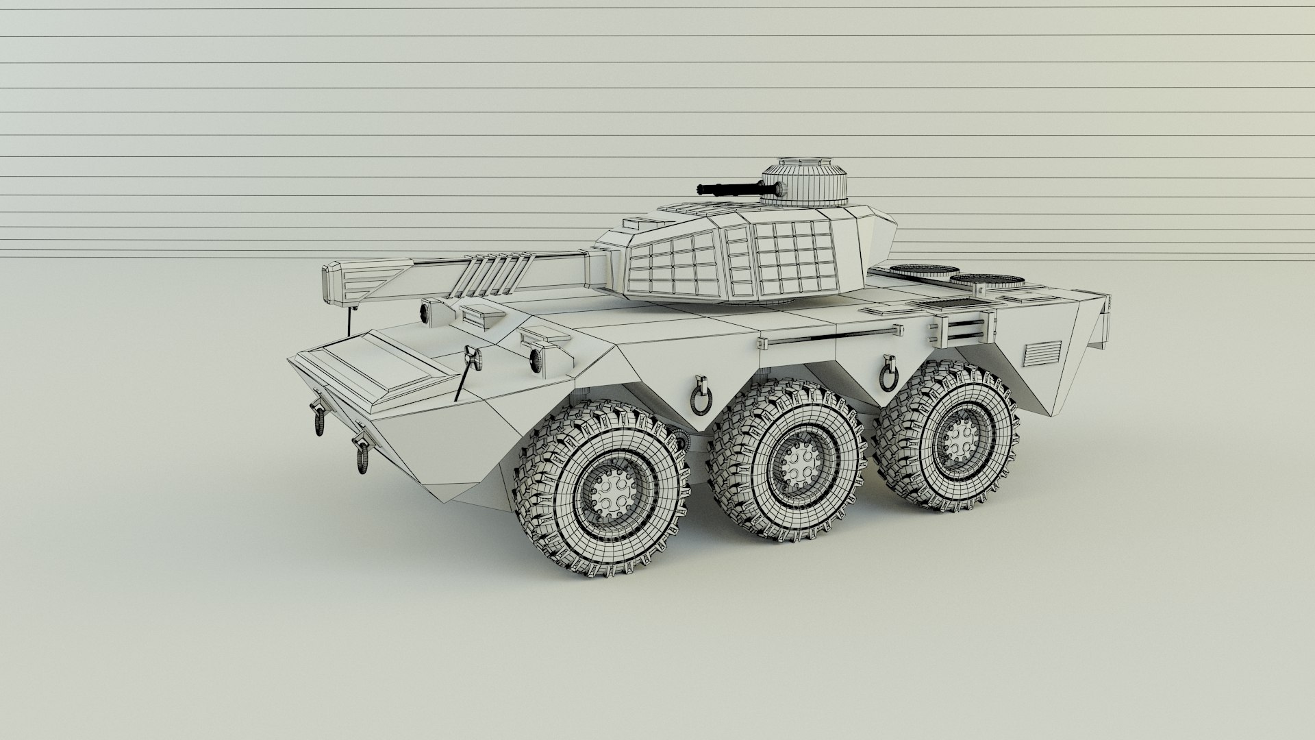Armored Vehicle Mk2 Tank 3D - TurboSquid 2330830