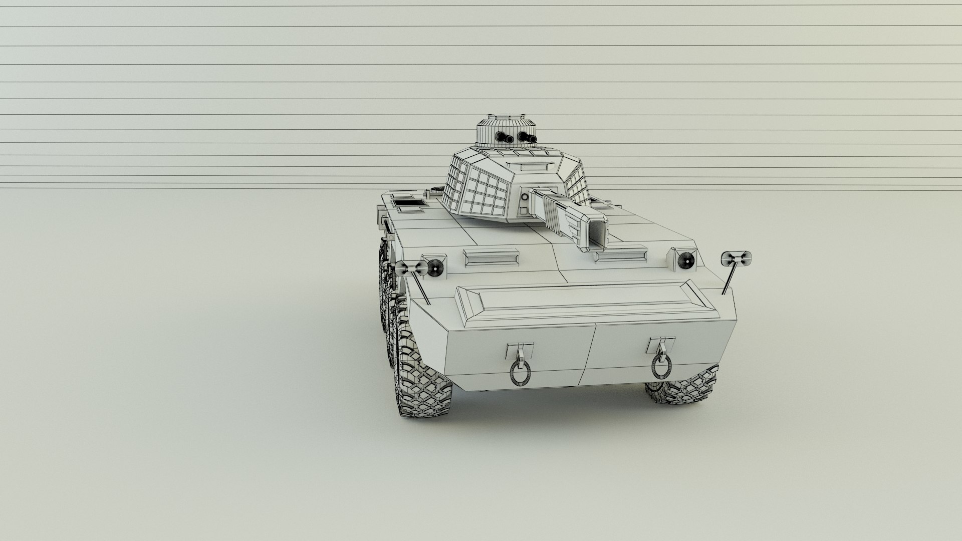 Armored Vehicle Mk2 Tank 3D - TurboSquid 2330830