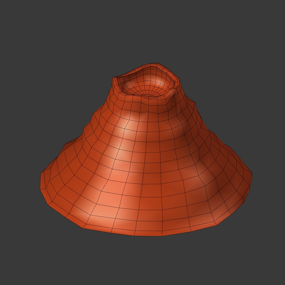 3D Volcano Mountain Landscape - TurboSquid 1647596