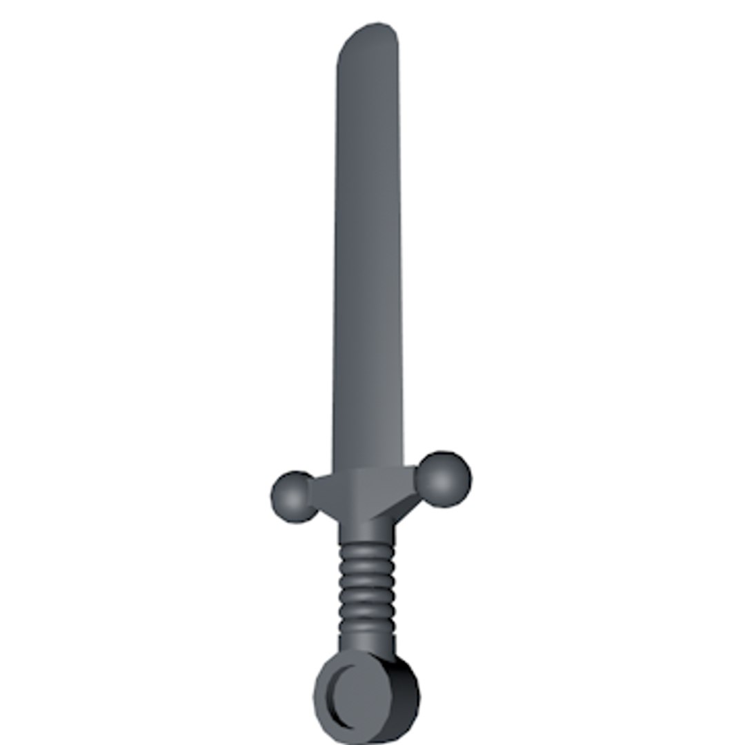 3d Lego Longsword