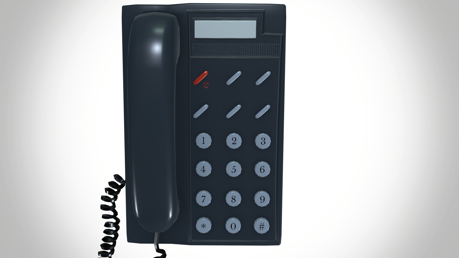 3D Model Land Phone - TurboSquid 2269865