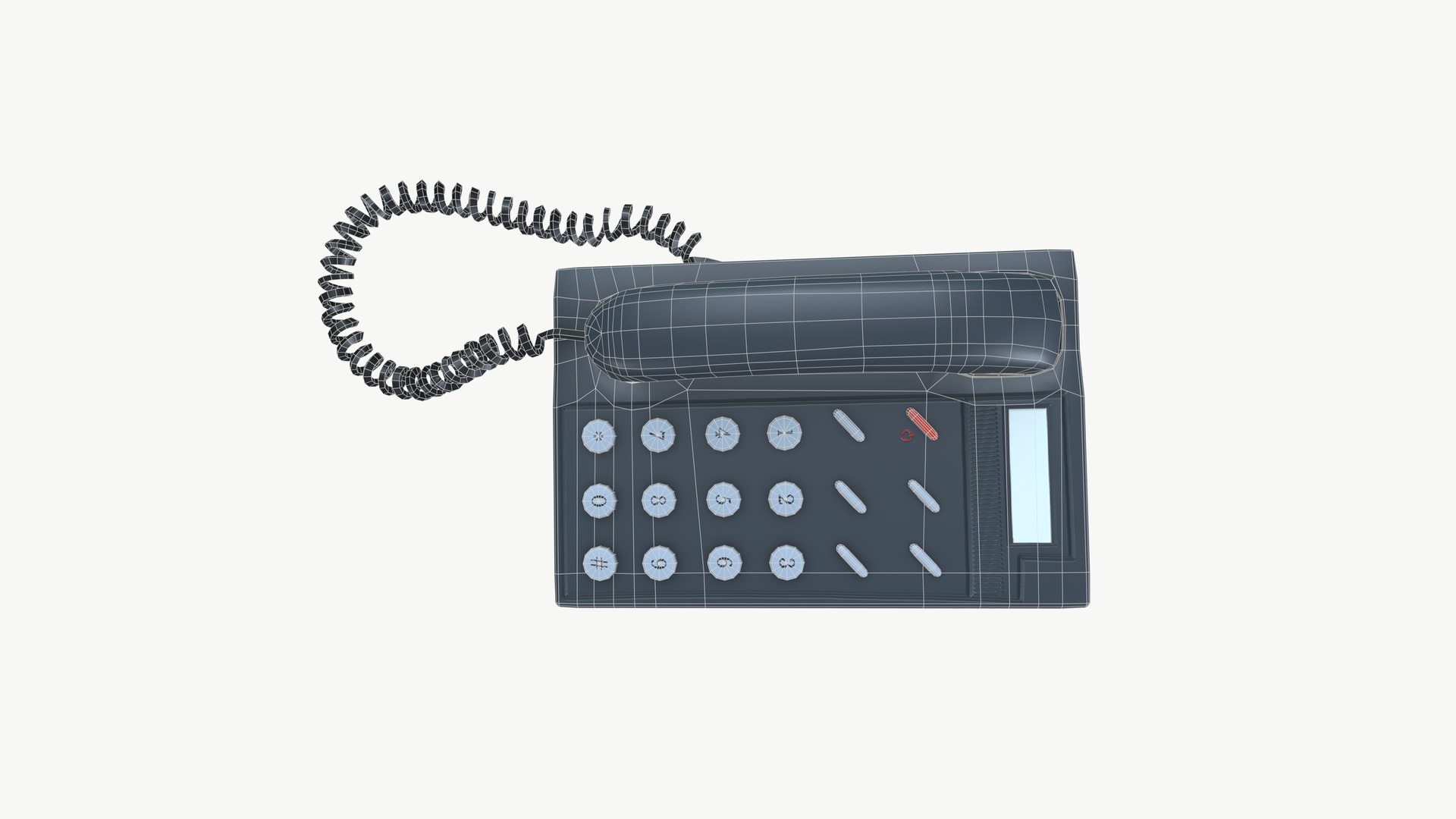 3D Model Land Phone - TurboSquid 2269865