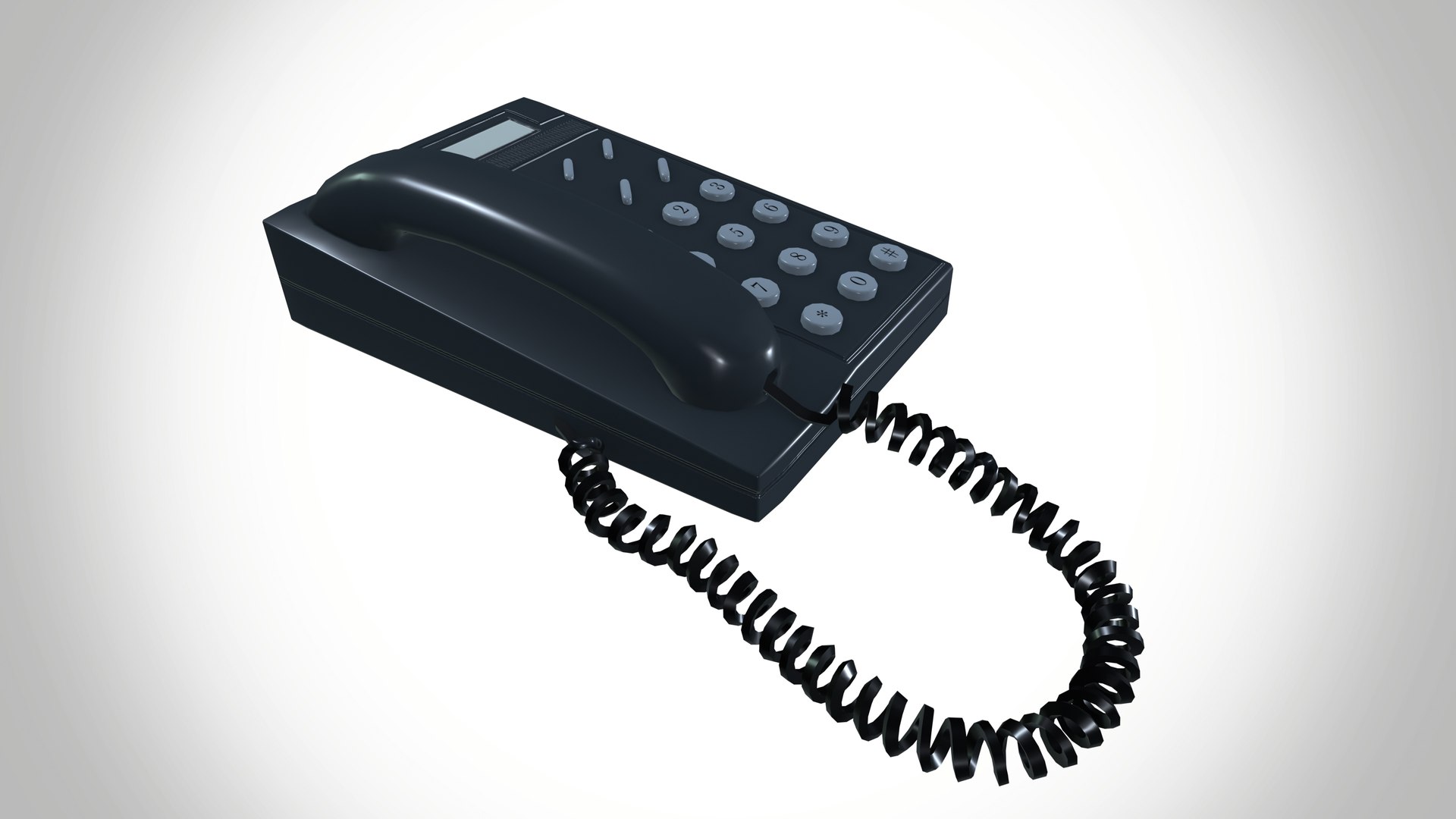 3D Model Land Phone - TurboSquid 2269865