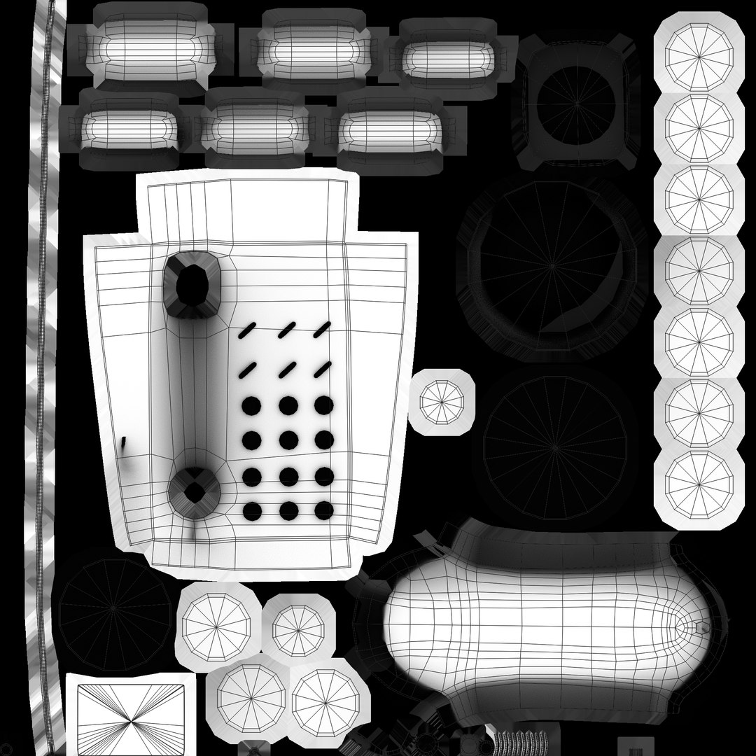 3D Model Land Phone - TurboSquid 2269865