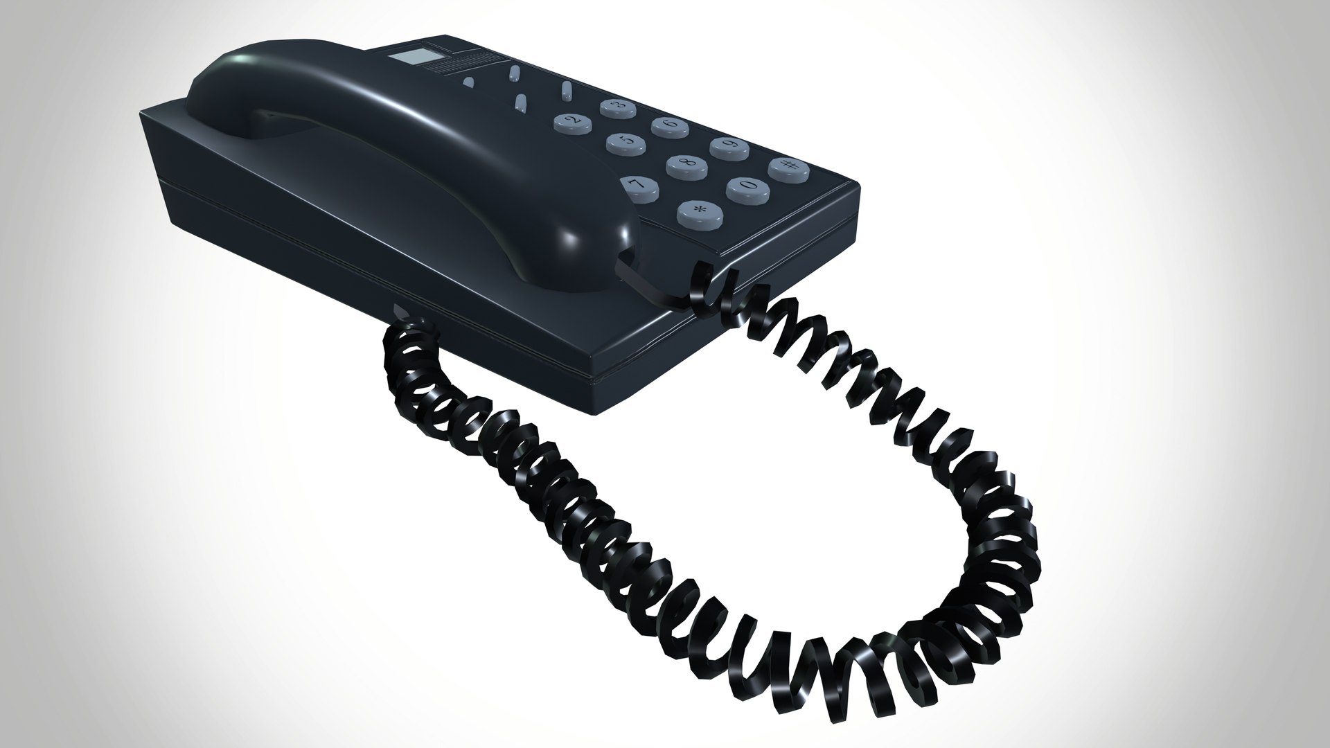 3D Model Land Phone - TurboSquid 2269865