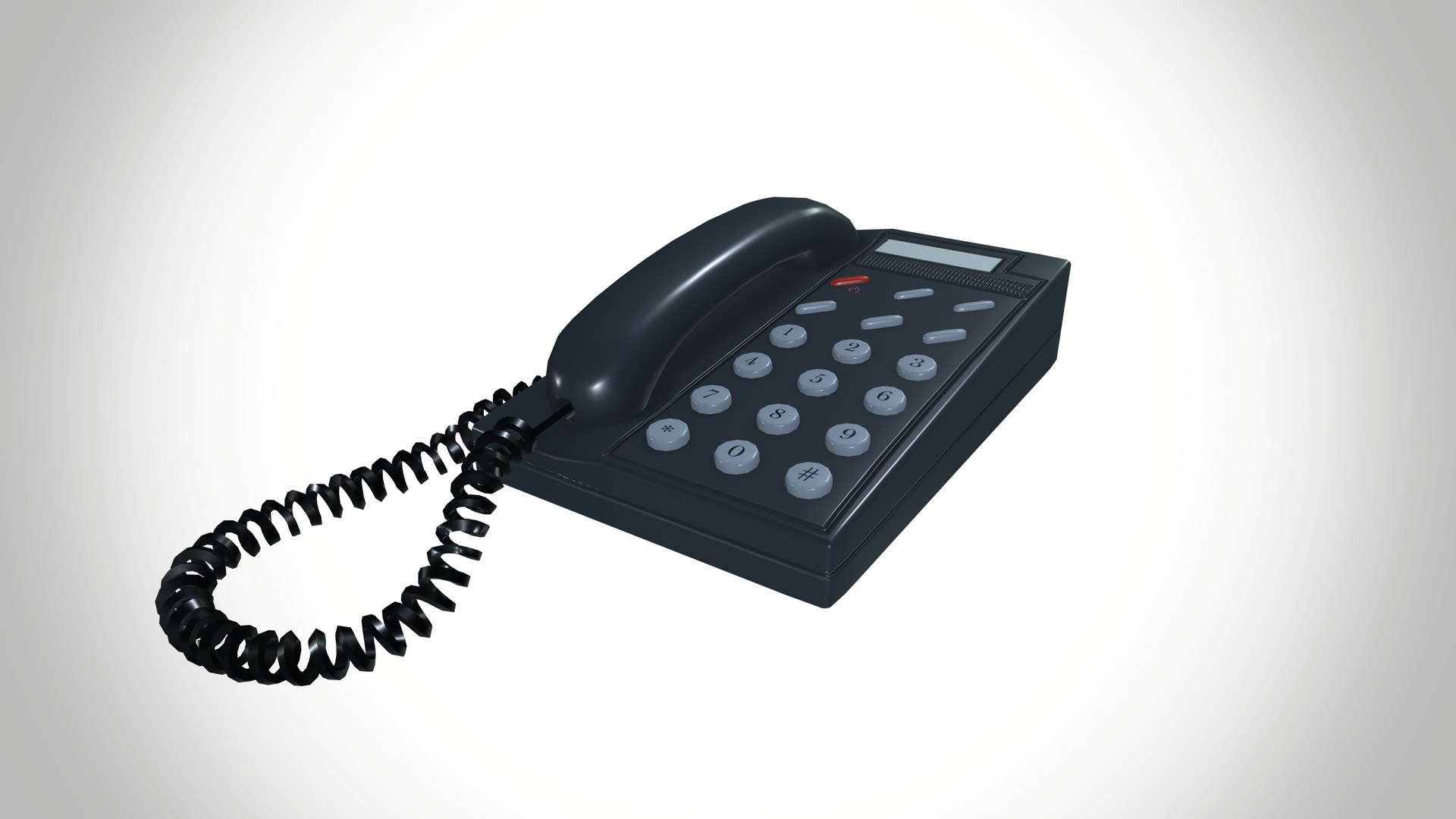 3D Model Land Phone - TurboSquid 2269865