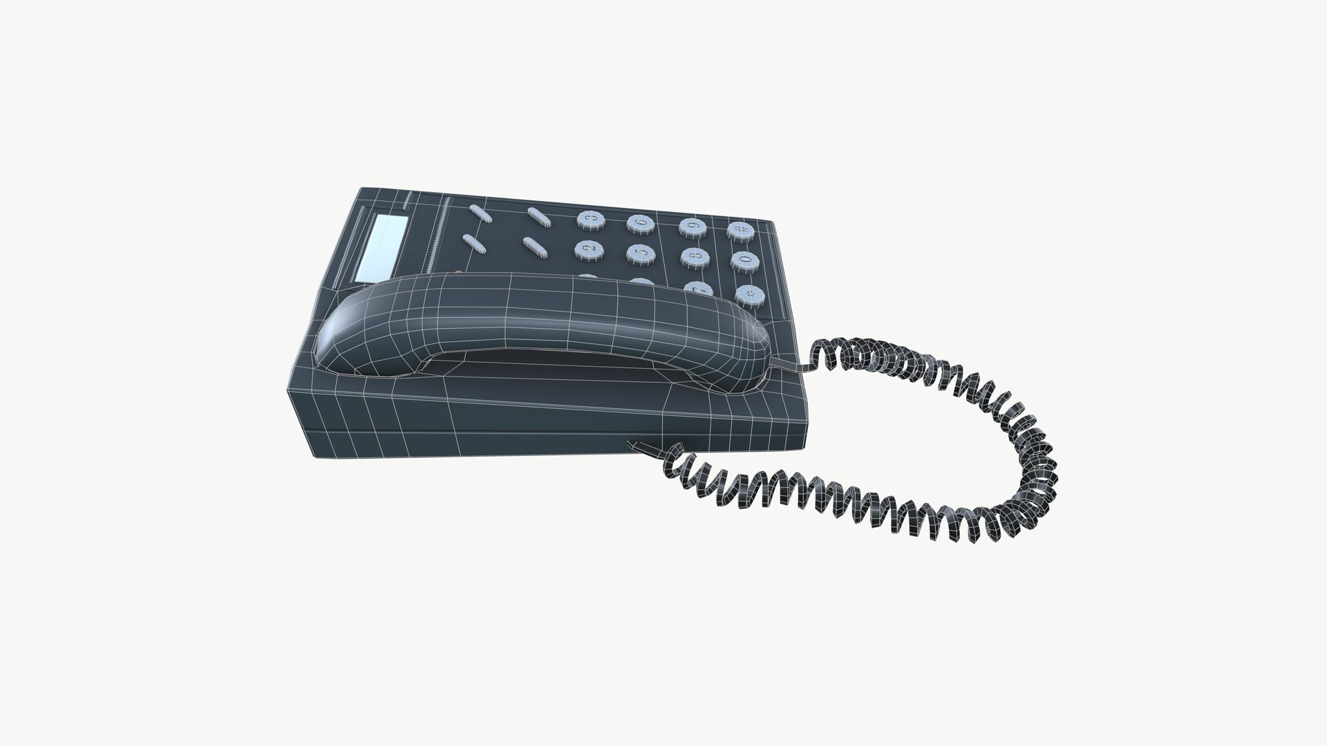 3D Model Land Phone - TurboSquid 2269865