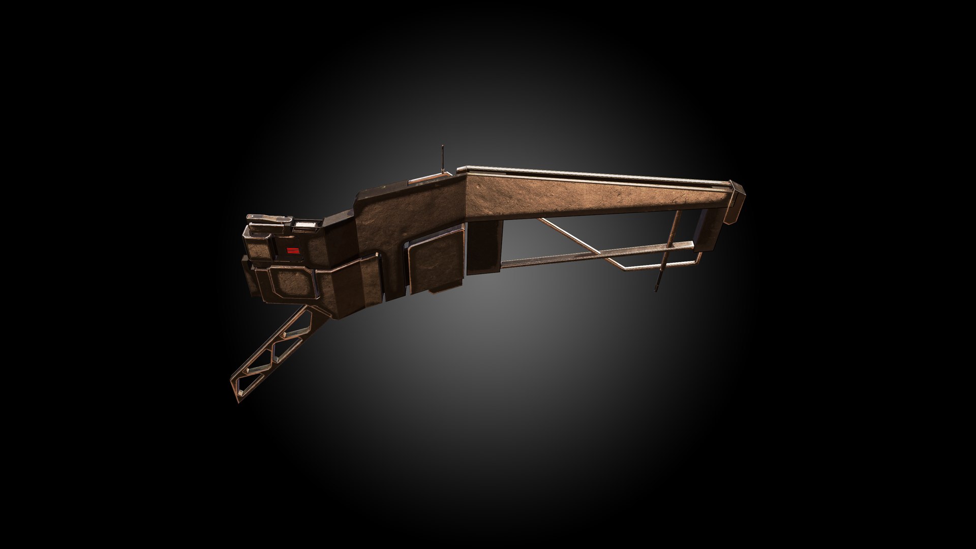 3D Wing Frame B - TurboSquid 1716516