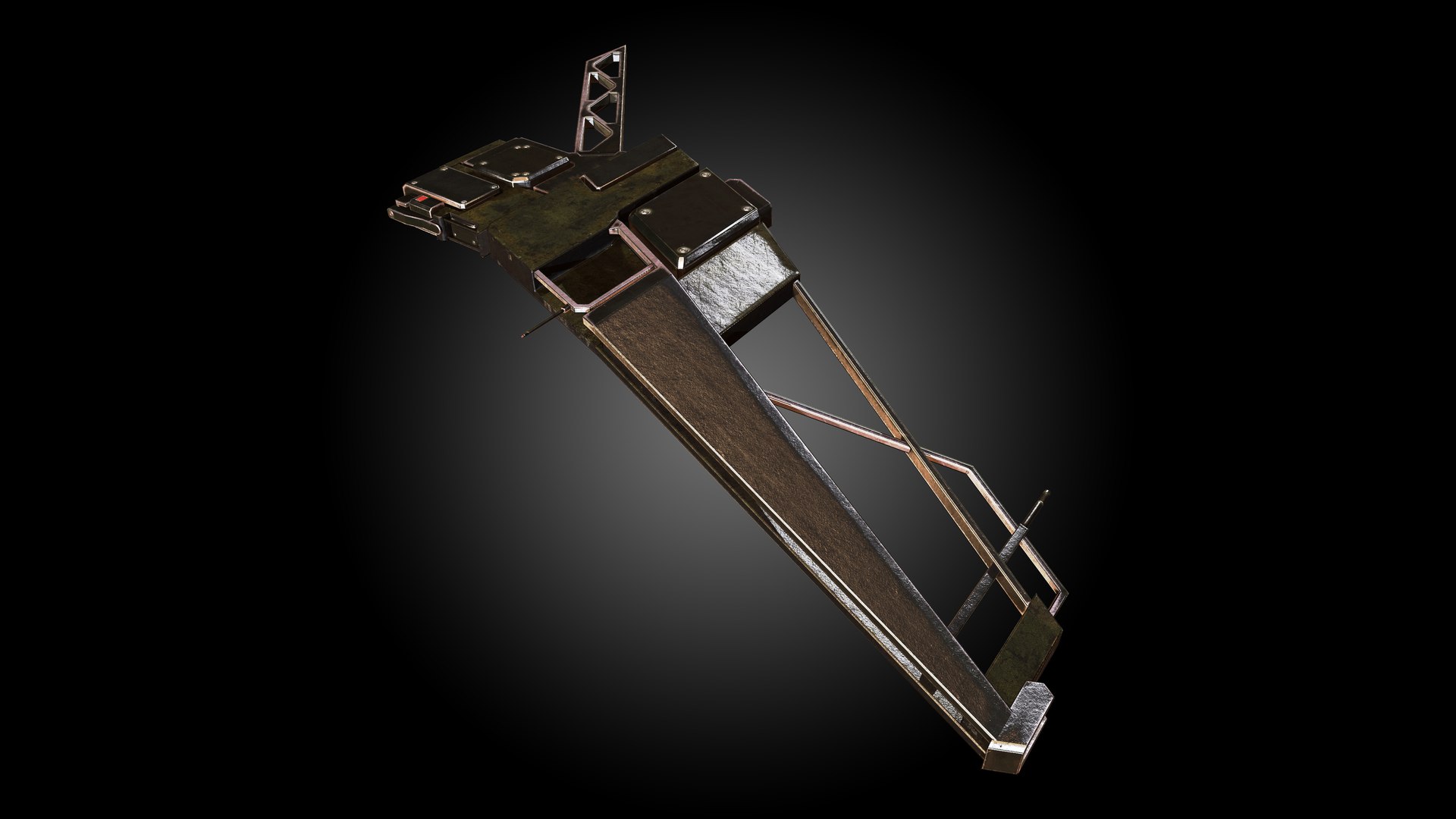 3D Wing Frame B - TurboSquid 1716516