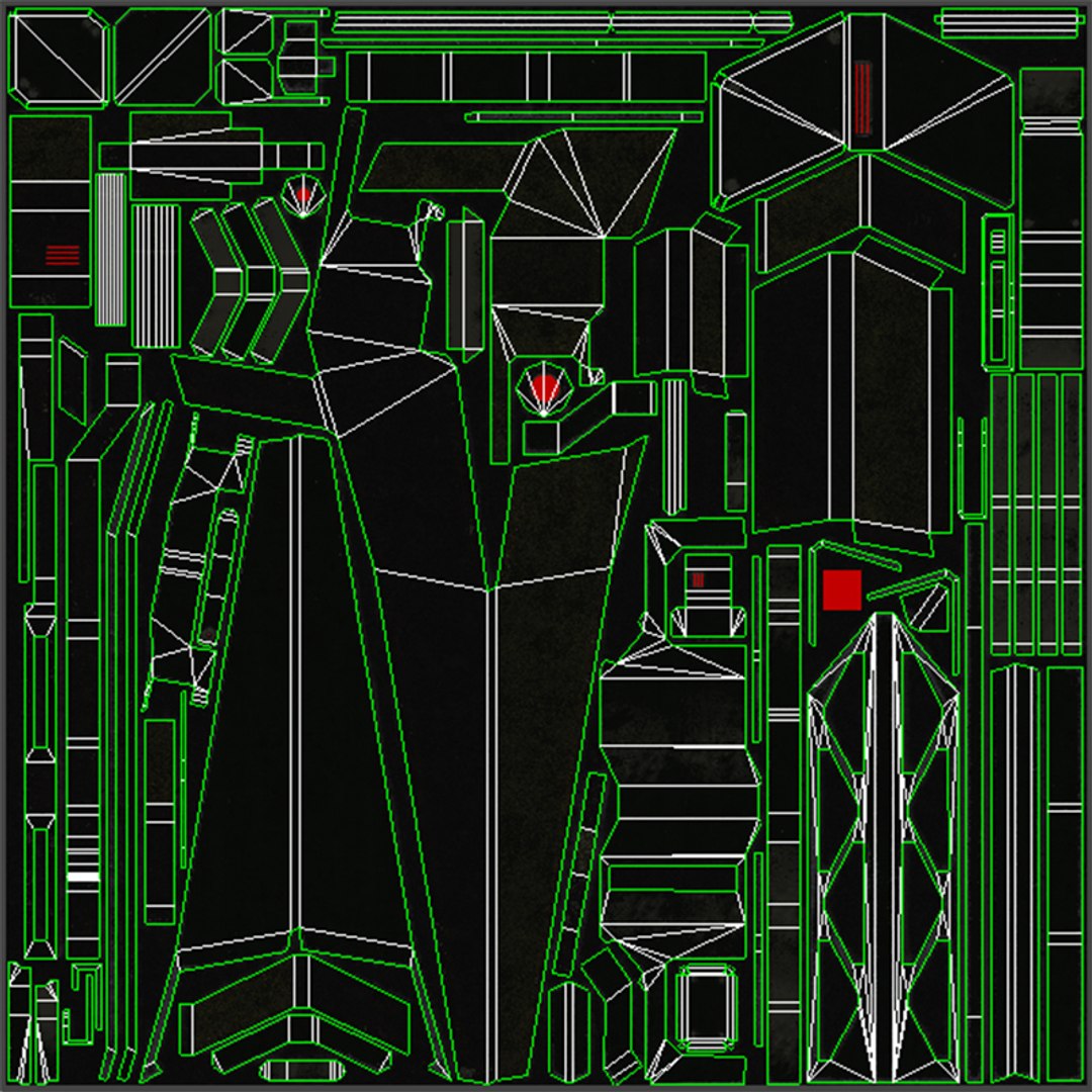 3D Wing Frame B - TurboSquid 1716516