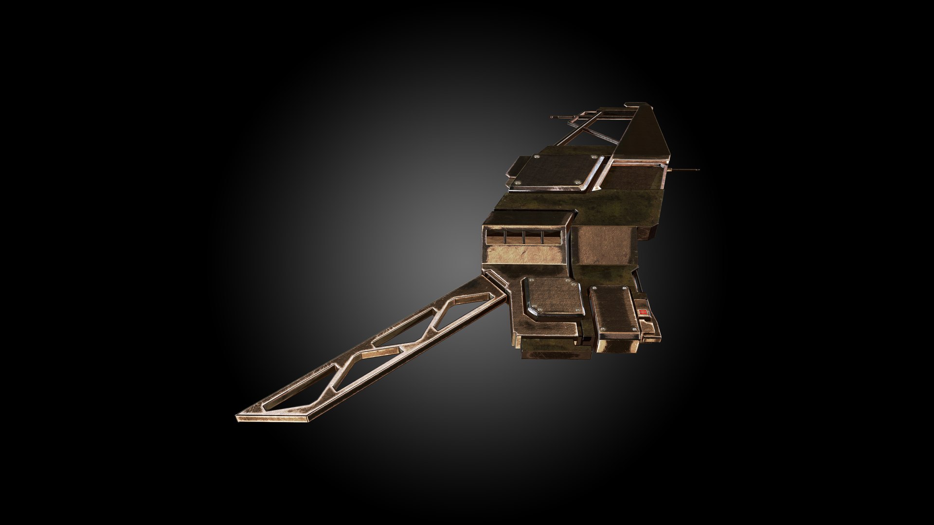 3D Wing Frame B - TurboSquid 1716516