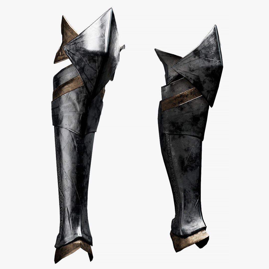 Female Knight Ankle Knee LowPoly 3D - TurboSquid 2034216