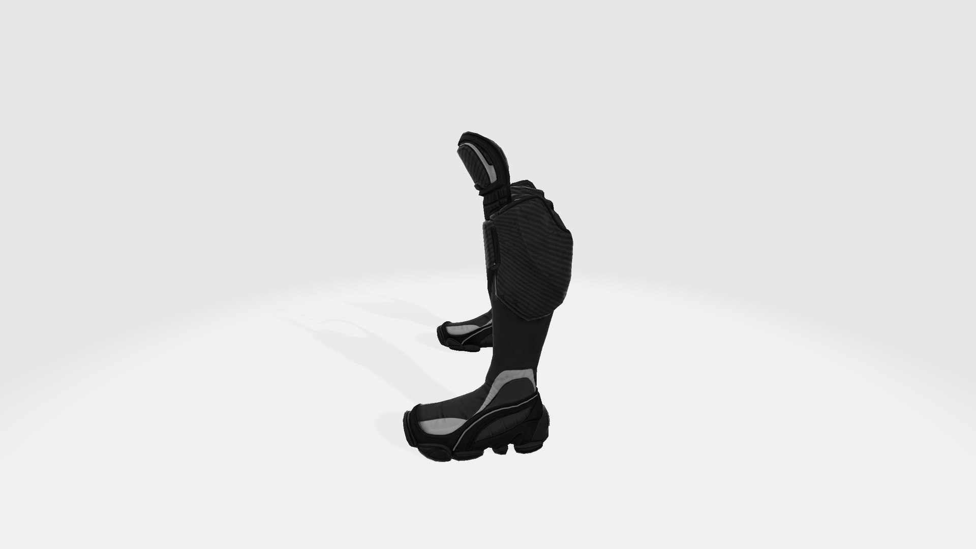 Crackdown Agent Male Boots 3D Model - TurboSquid 2349387