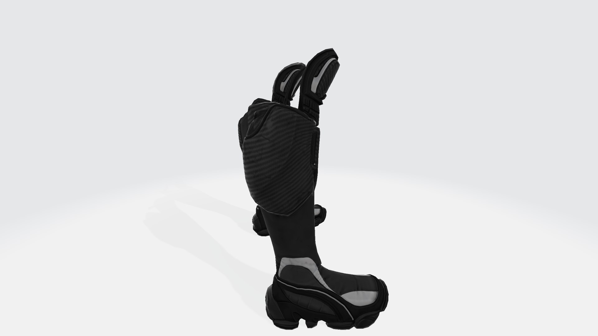 Crackdown Agent Male Boots 3D Model - TurboSquid 2349387