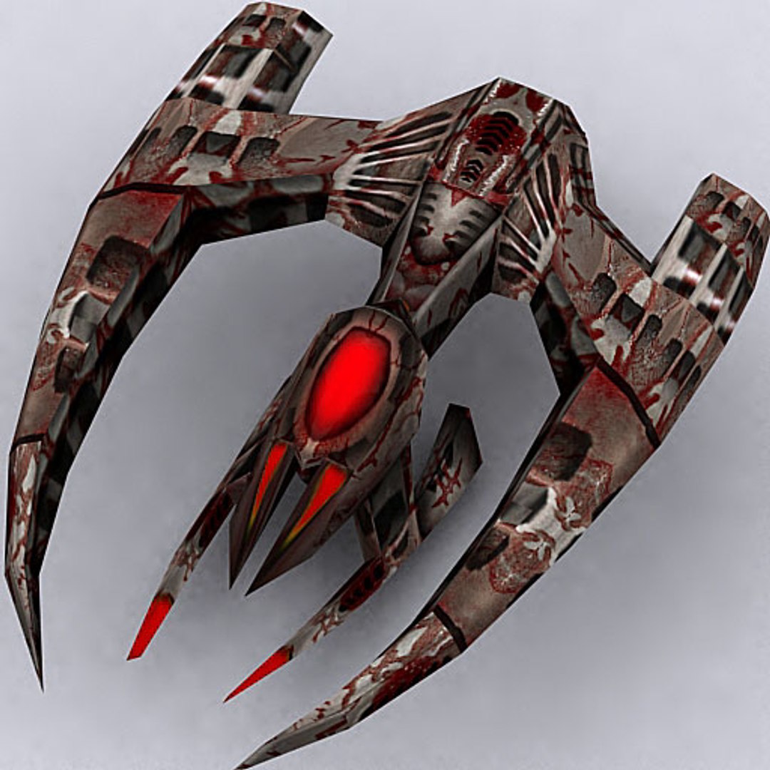 alien space ship 3ds