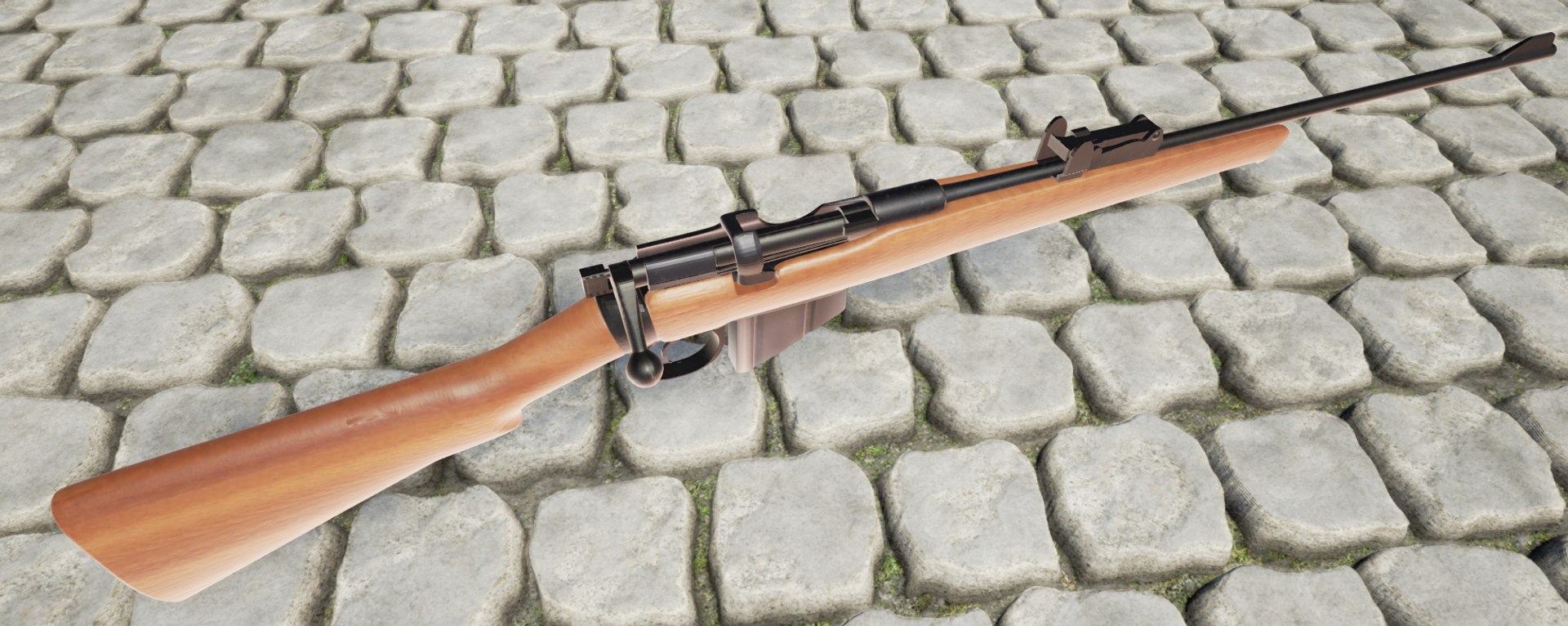 3d Gun Lee Enfield Sport Model