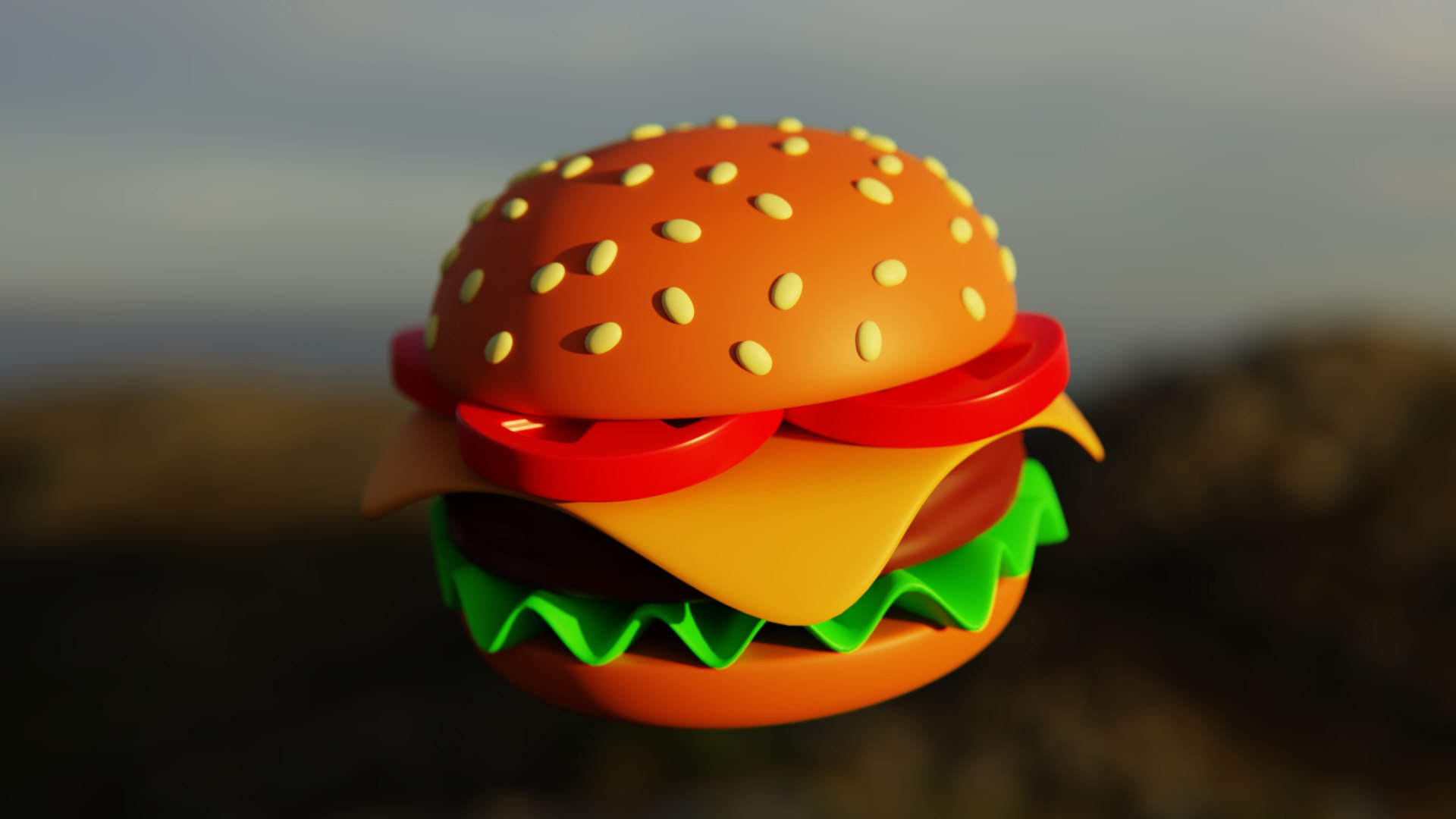 Burger 3D Model - TurboSquid 2211902