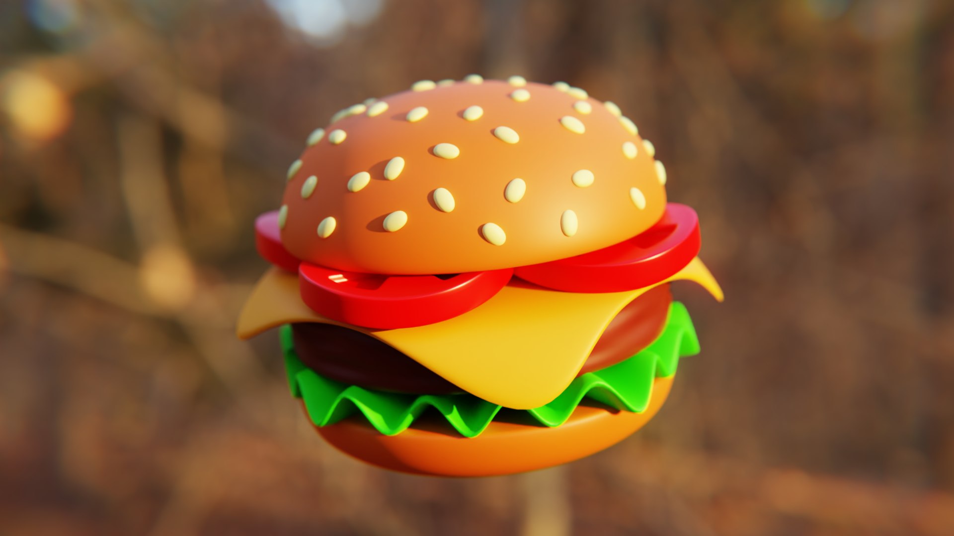 Burger 3D Model - TurboSquid 2211902