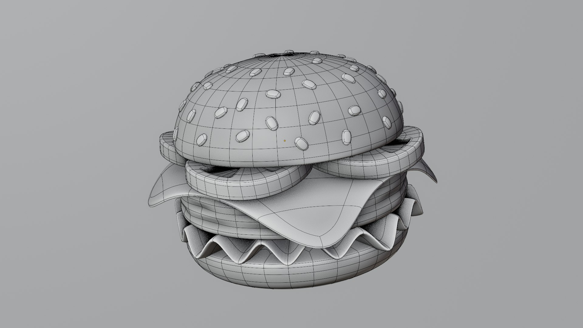 Burger 3D Model - TurboSquid 2211902