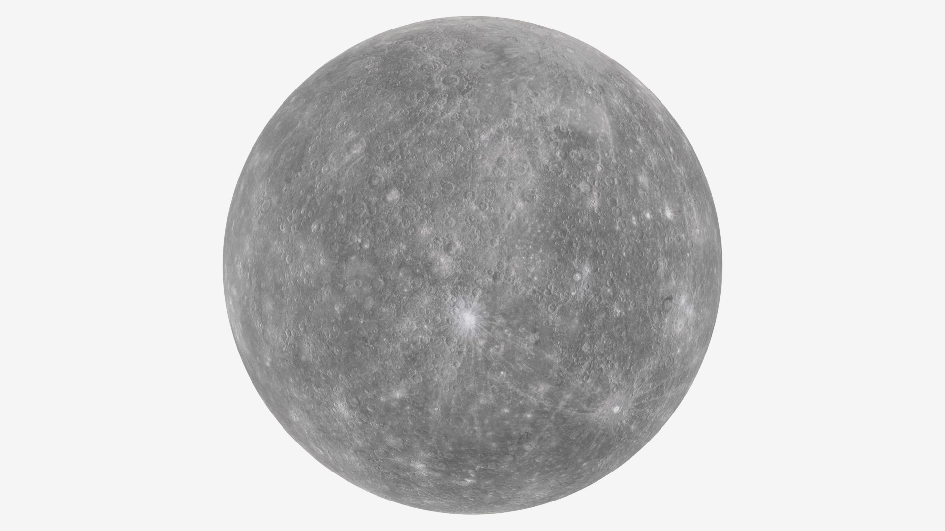 3D Model Hd Planet Mercury - TurboSquid 1708284