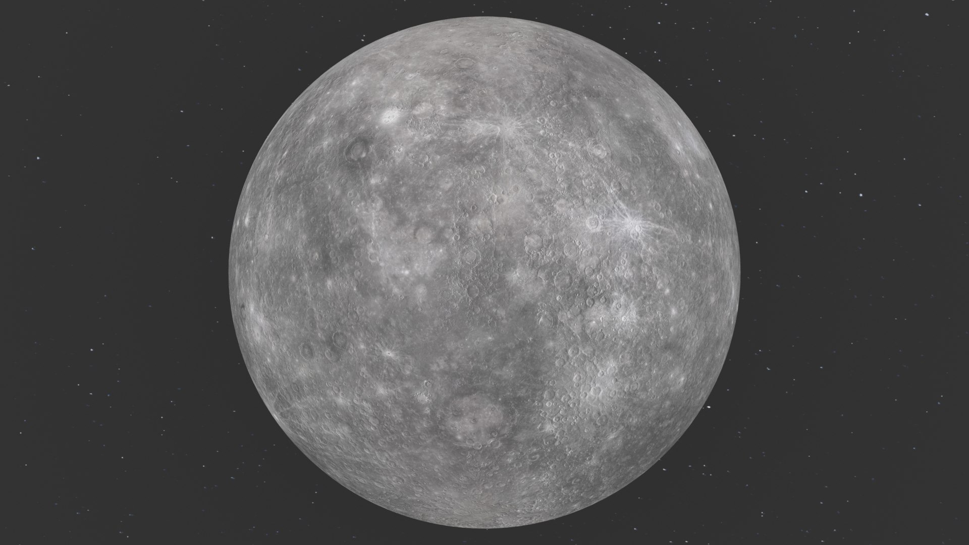 3D Model Hd Planet Mercury - TurboSquid 1708284