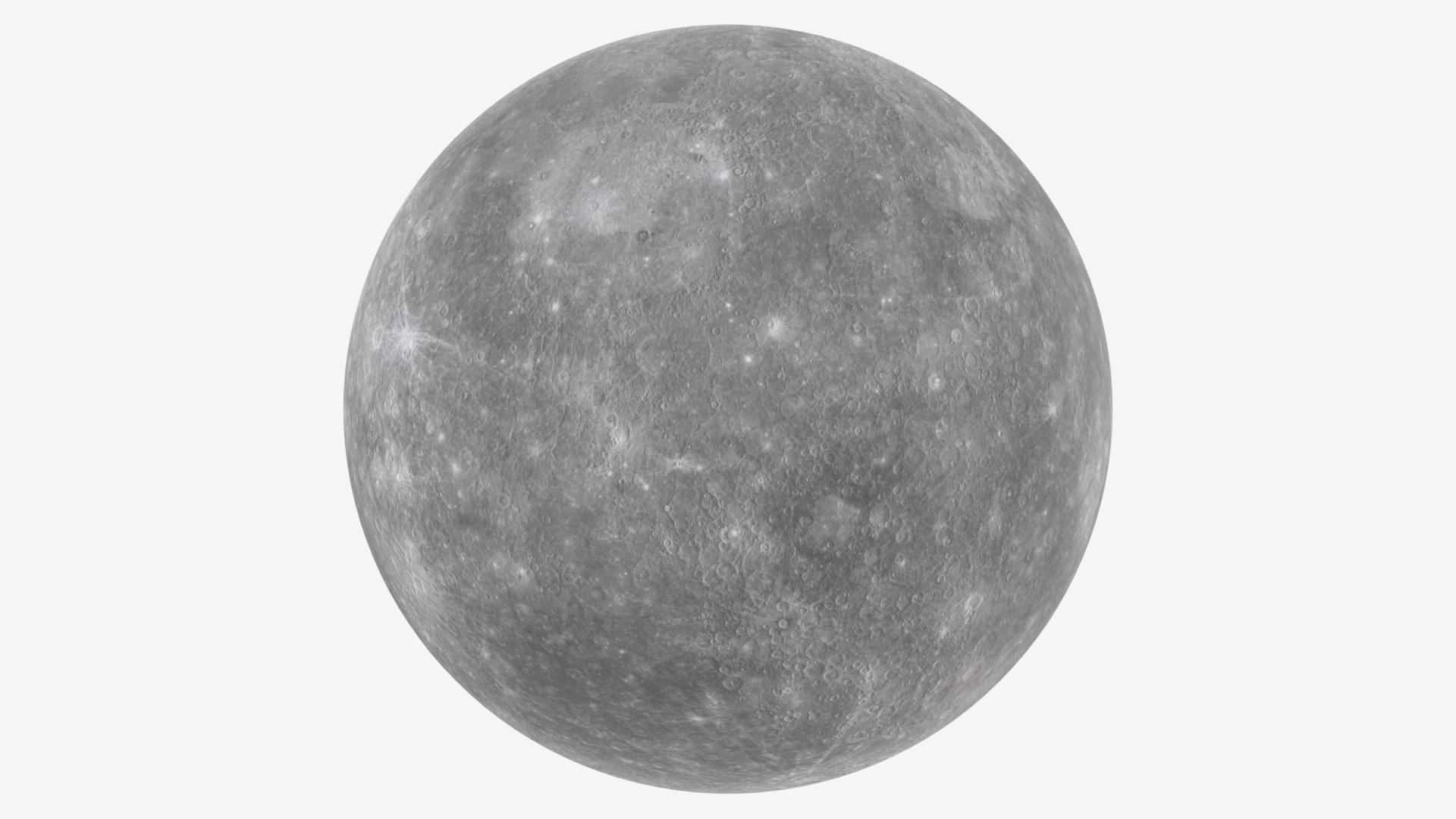 3D Model Hd Planet Mercury - TurboSquid 1708284