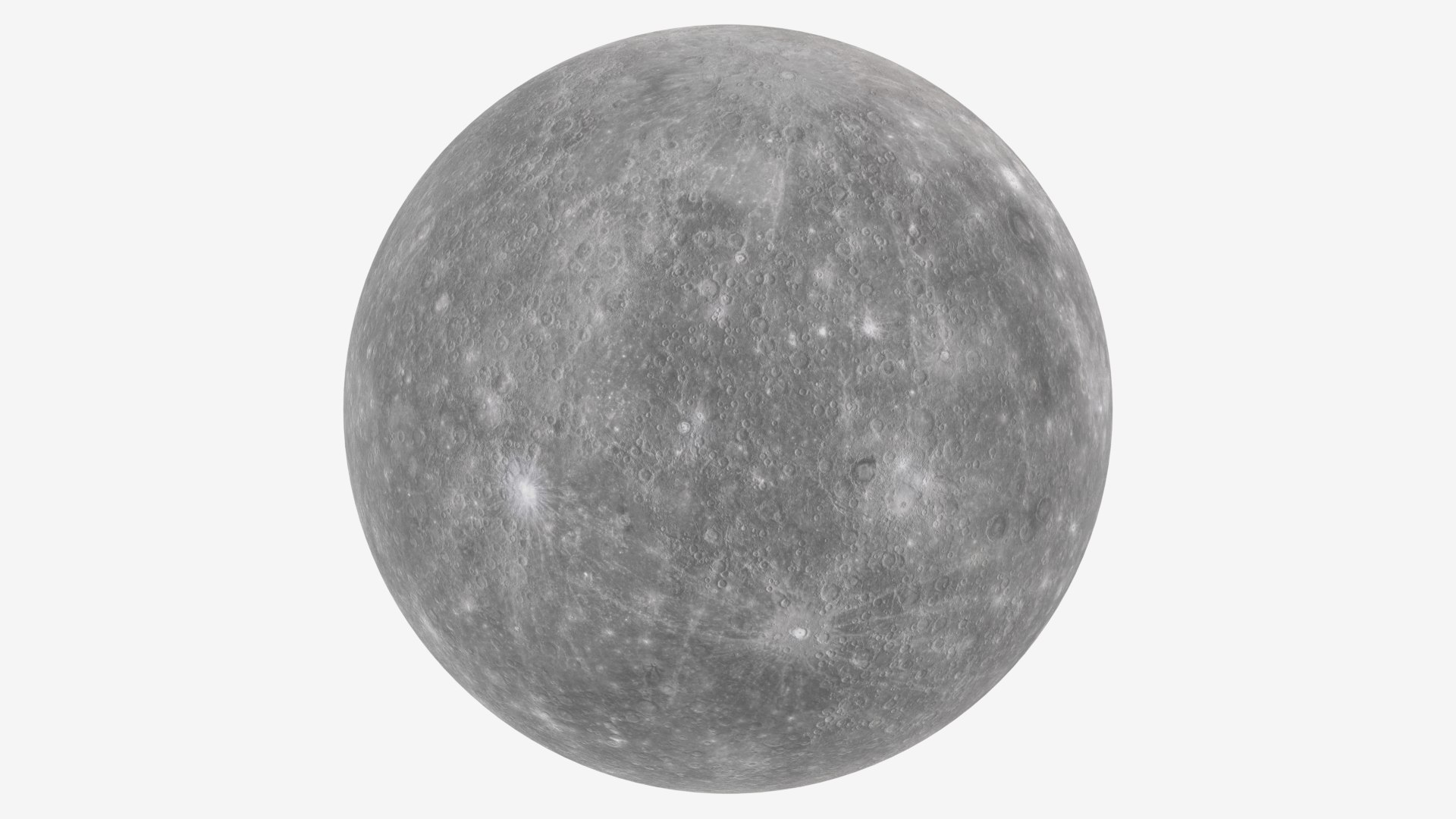 3D Model Hd Planet Mercury - TurboSquid 1708284