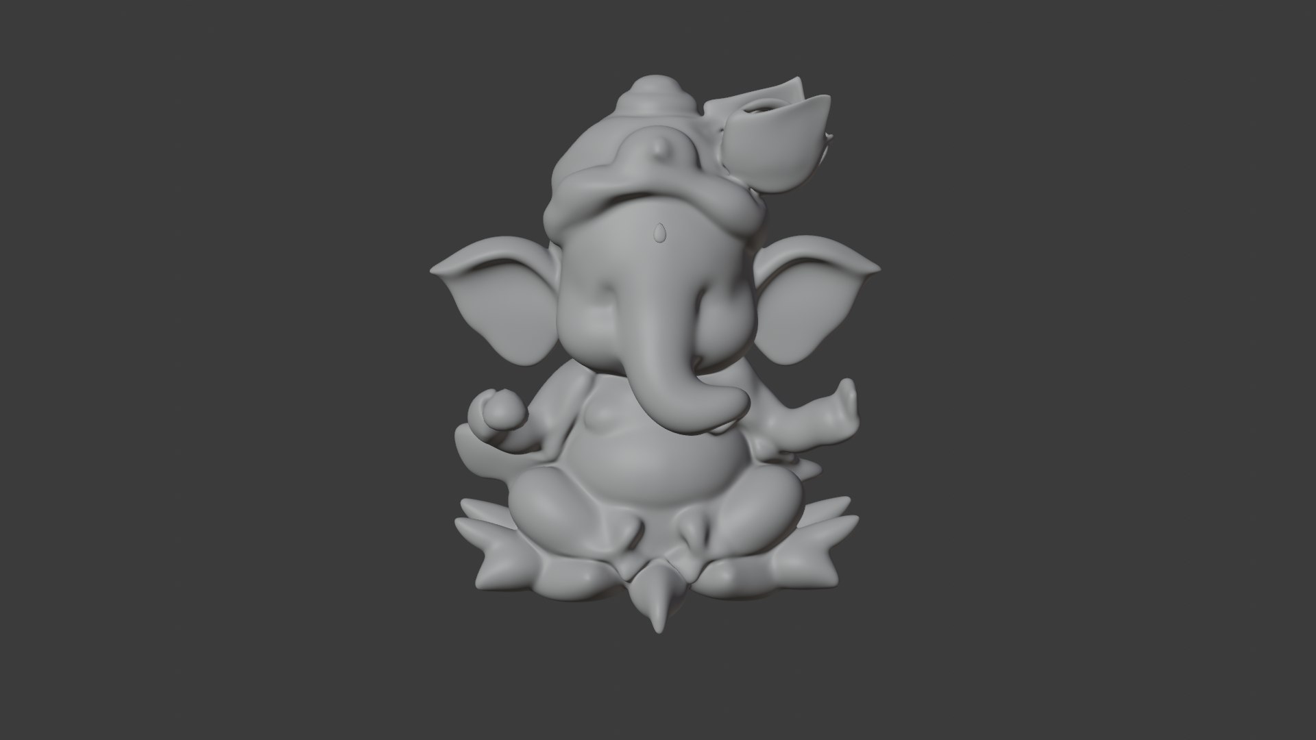 3D Little Ganesha 3D Toy - TurboSquid 2281147