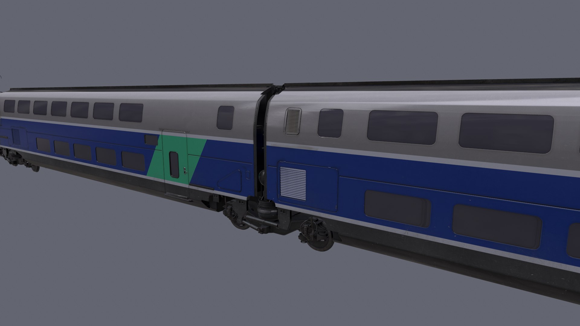3D TGV Euroduplex Model - TurboSquid 1899865