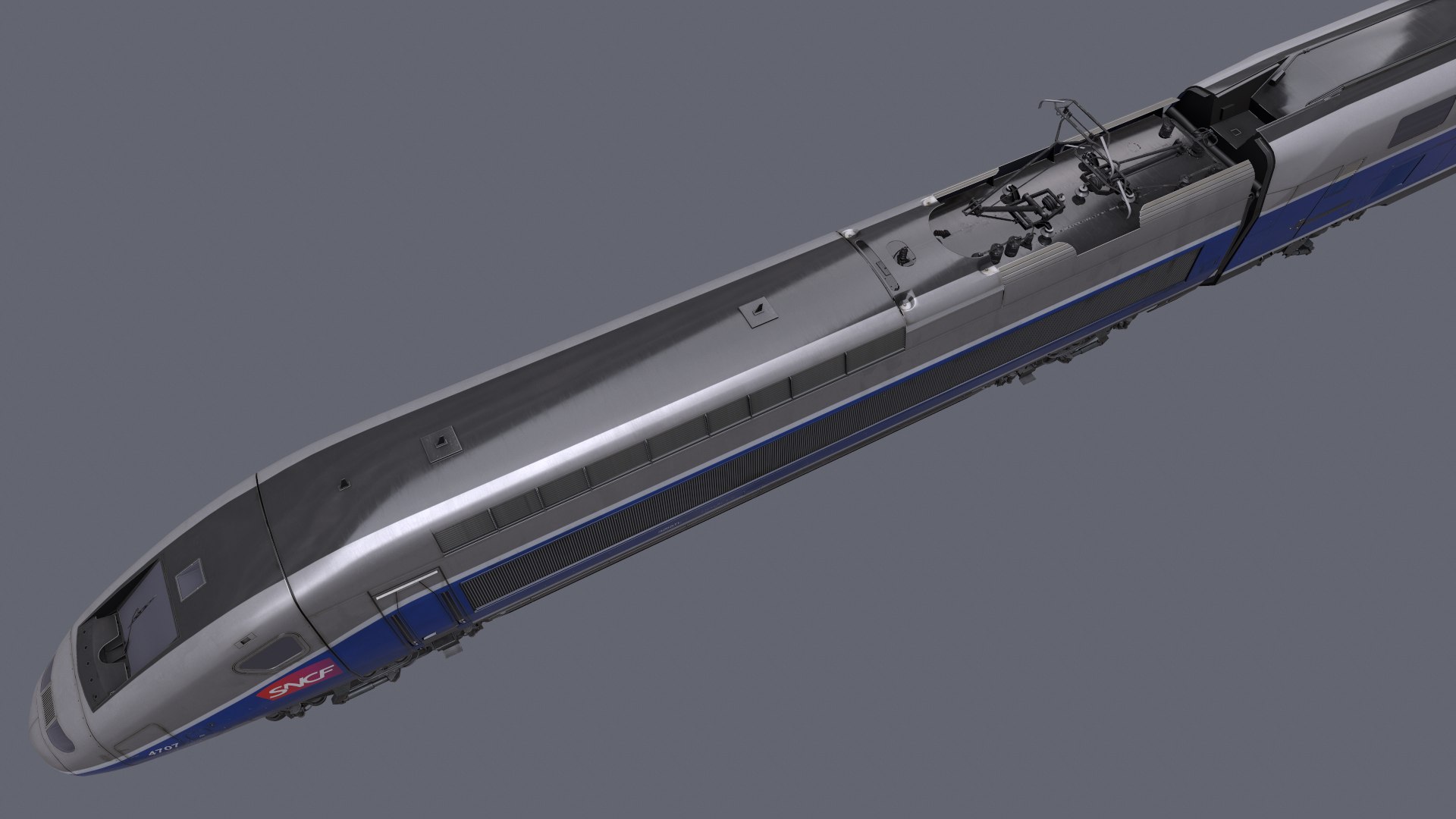 3D TGV Euroduplex Model - TurboSquid 1899865