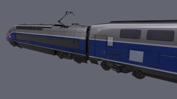 3D TGV Euroduplex model - TurboSquid 1899865