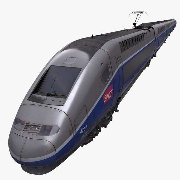 3D TGV Euroduplex model - TurboSquid 1899865