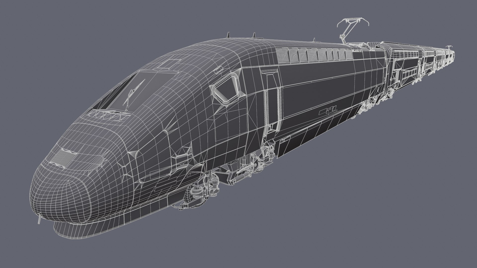 3D TGV Euroduplex Model - TurboSquid 1899865