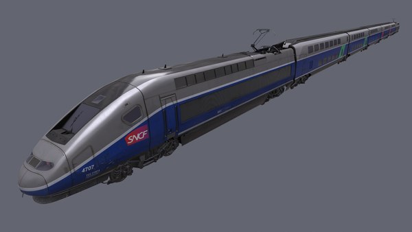 3D TGV Euroduplex model - TurboSquid 1899865