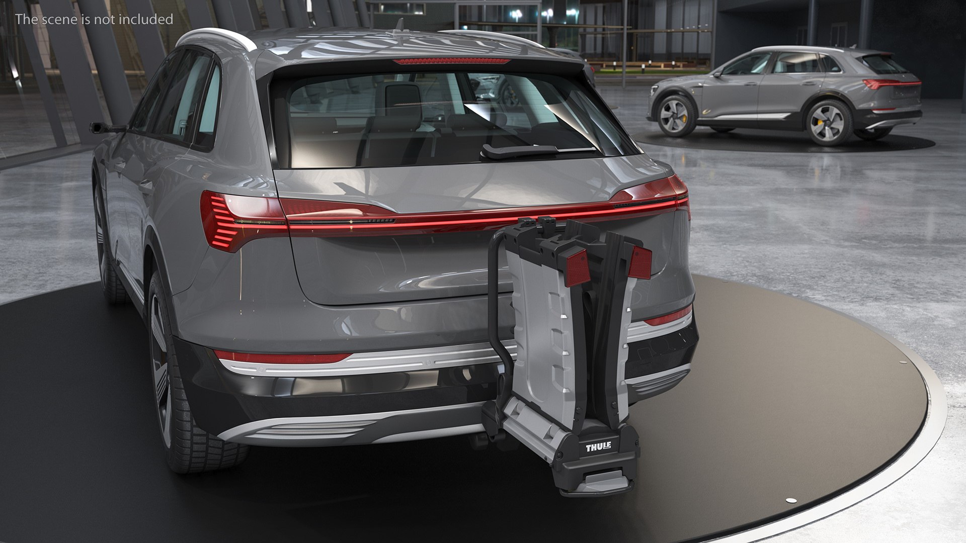 Thule EasyFold XT2 Bike Racks Folded 3D Model - TurboSquid 1724443