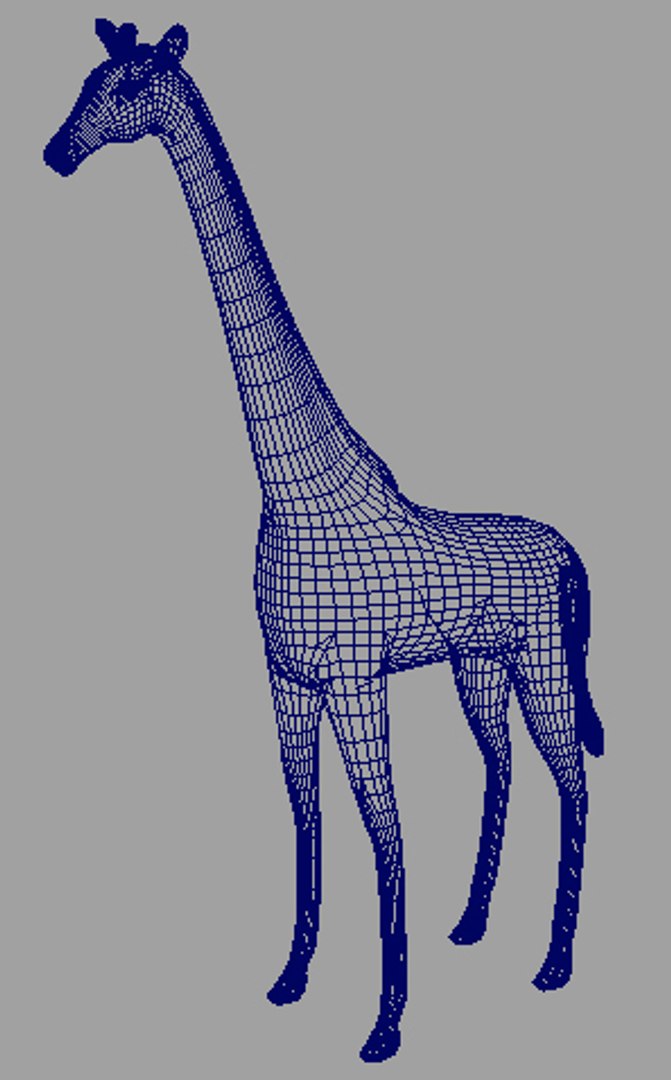 giraffe 3d model