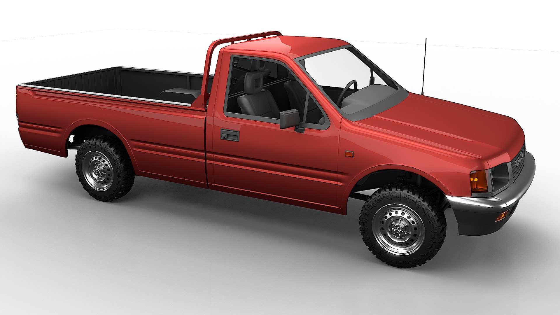 3D Isuzu Pickup - TurboSquid 1694512