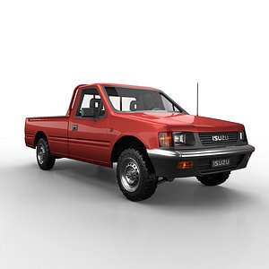 Isuzu Pickup Crew 3D Model - TurboSquid 1694885