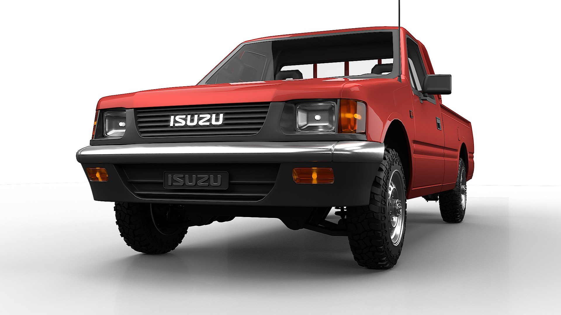 3D Isuzu Pickup - TurboSquid 1694512