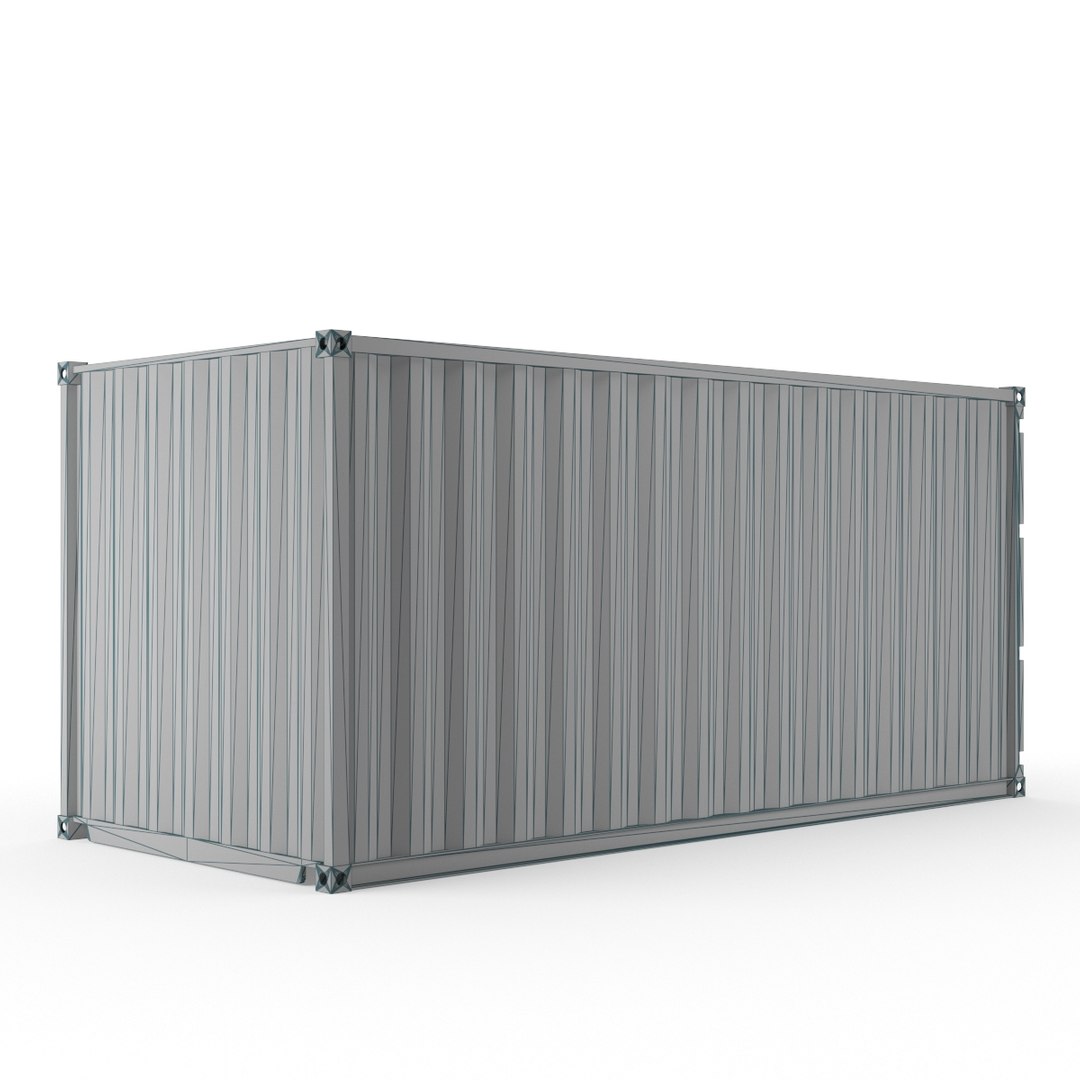 3D Container Model - TurboSquid 1535422