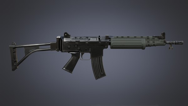 Fn fnc carbine 3D - TurboSquid 1318358