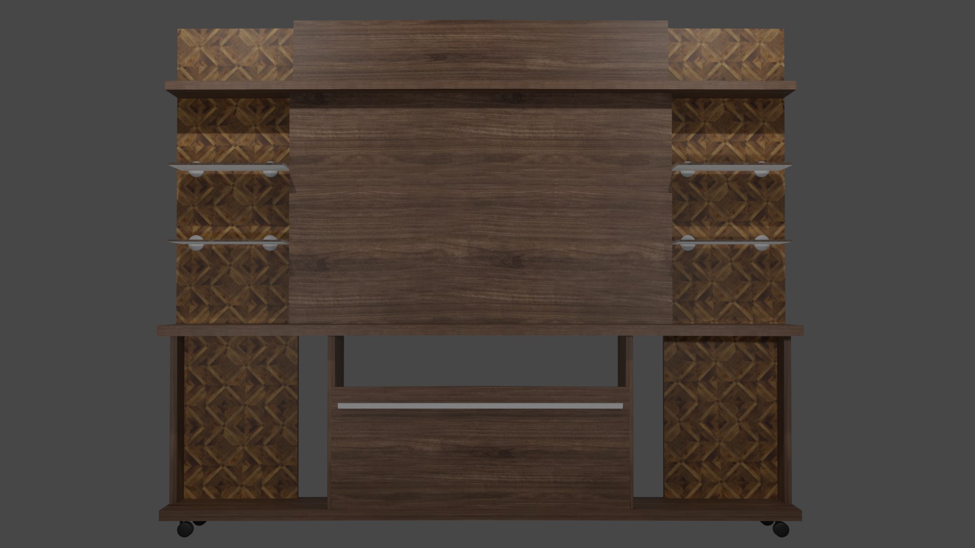 Rack With Panel 3D 3D model - TurboSquid 2170020
