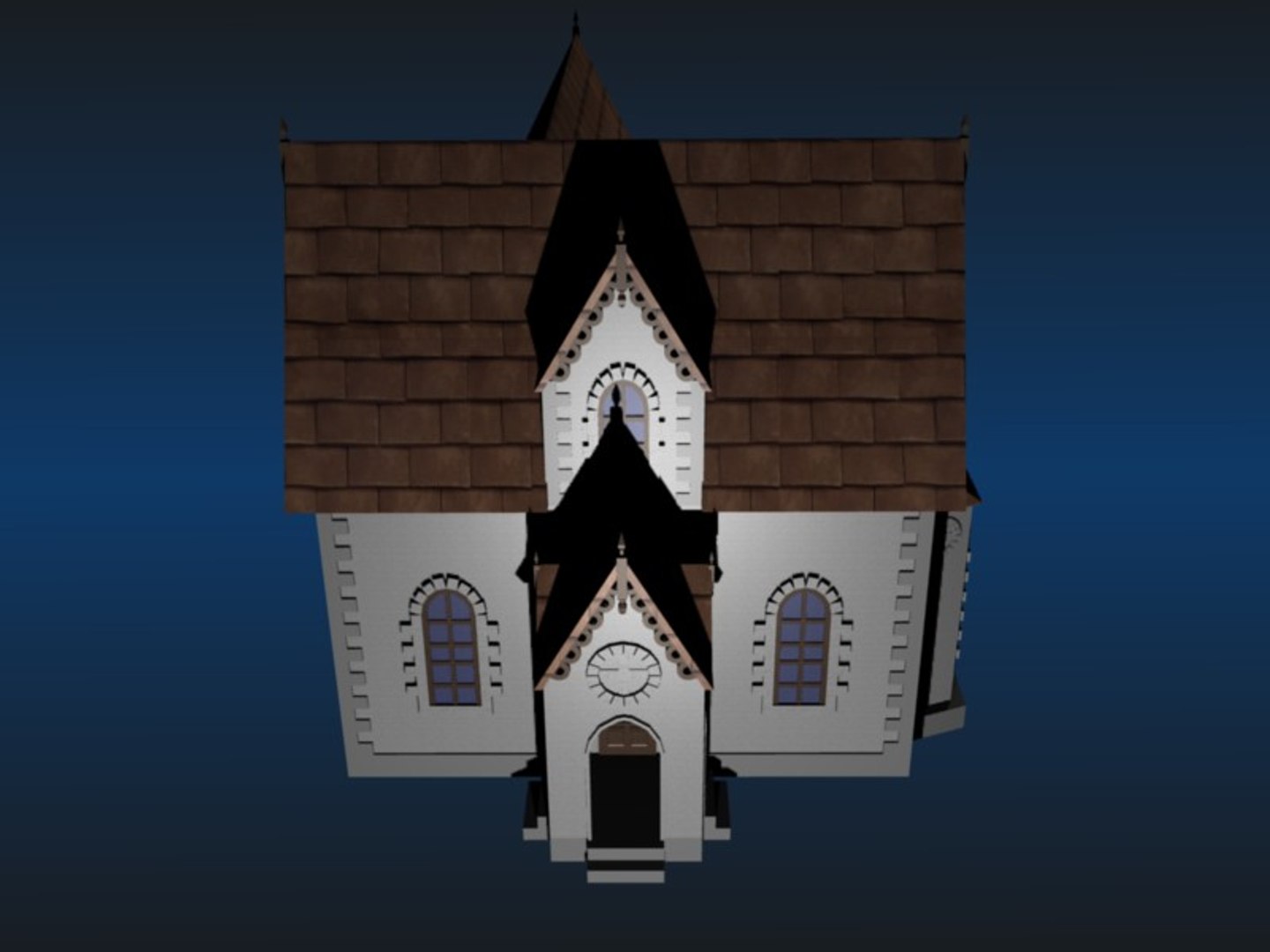 Blender House 3d Blend