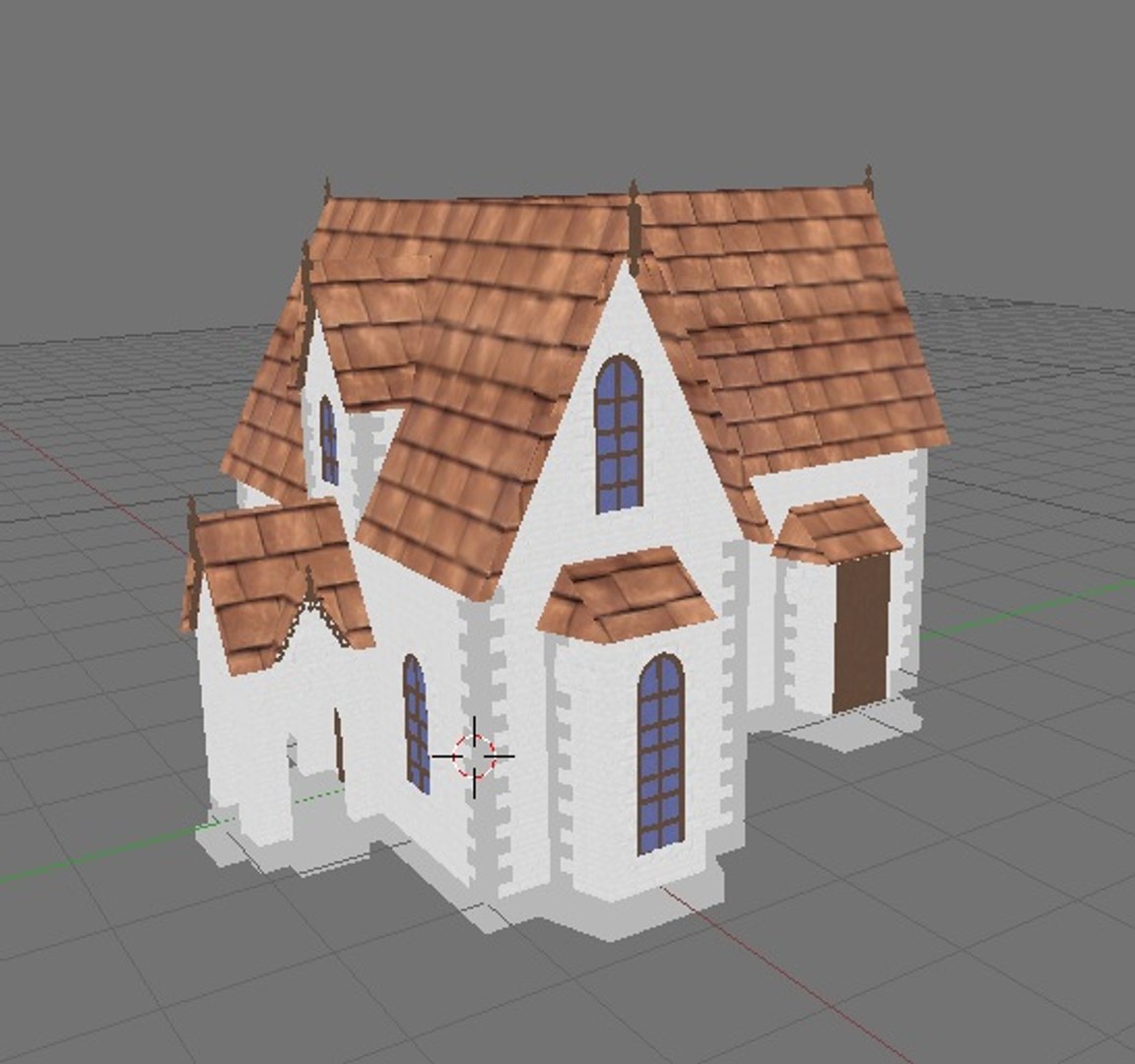 Blender House 3d Blend 