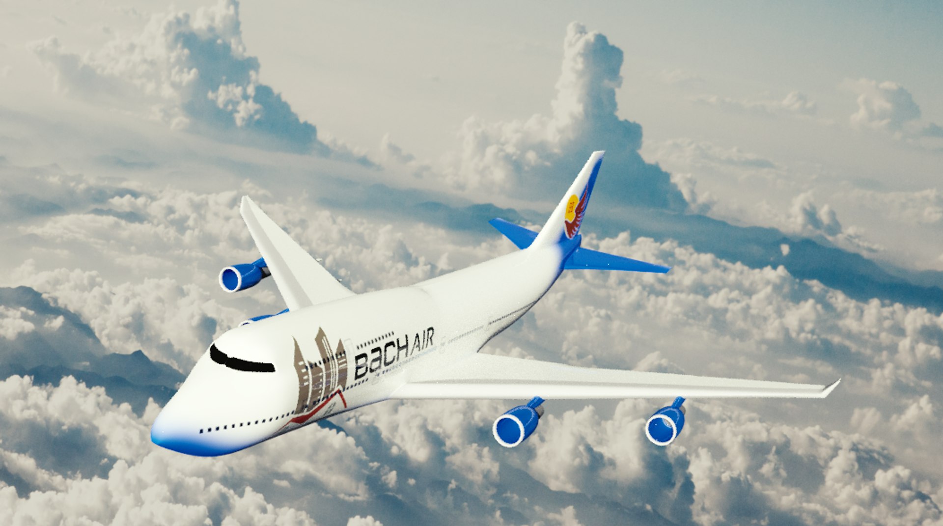 Boeing 747 airplane model - TurboSquid 1409694
